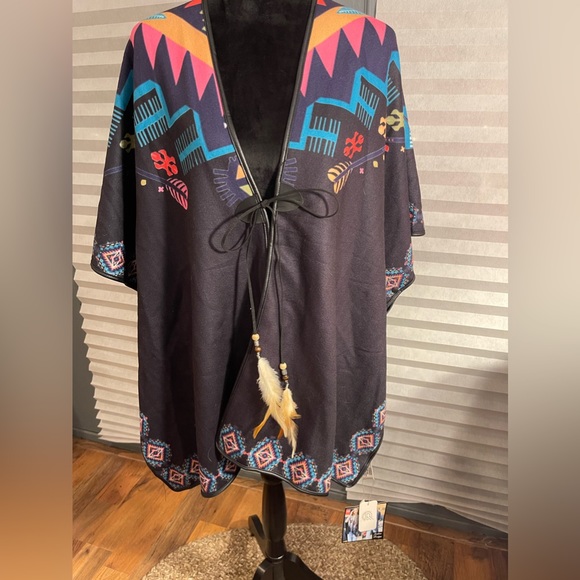 Jackets & Coats | Nwt Aztec Cape A444oa A445ow | Poshmark